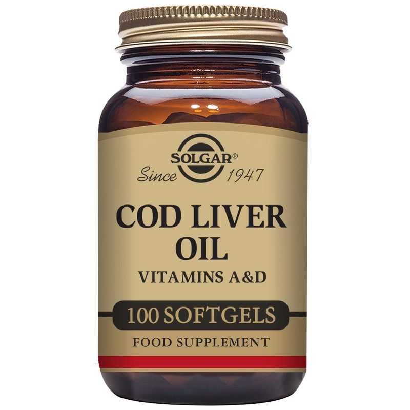 Aceite hígado bacalao 100 cápsulas 001045 omegas — La Dietética Barcelona