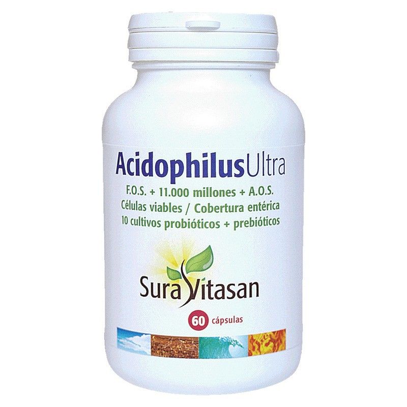 Acidophilus ultra 60 cápsulas 343001 probióticos — La Dietética Barcelona