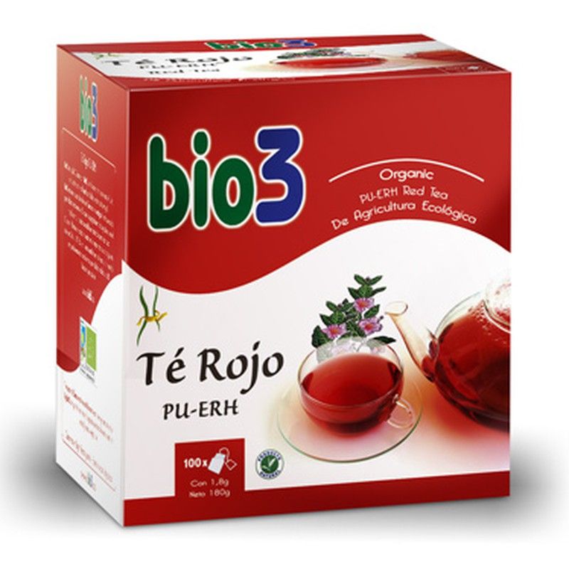 Bie3 Te Rojo Eco 100 Filtros de Biodes 192029 infusiones — La Dietética ...
