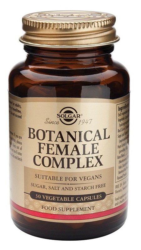 Botanical female Complex 30 cápsulas vegetales 001813 mujer — La ...