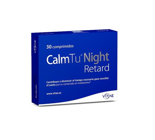 Calm tu night retard 30 comprimidos 606122 relax — La Dietética Barcelona