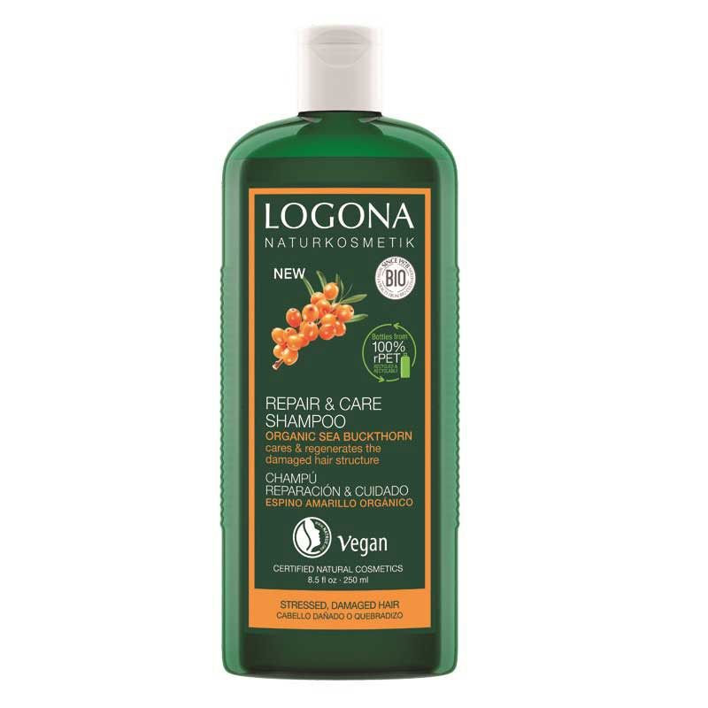 Champú Reparación & Cuidado Espino Amarillo 250 ml de Logona 172144 — La Dietética Barcelona