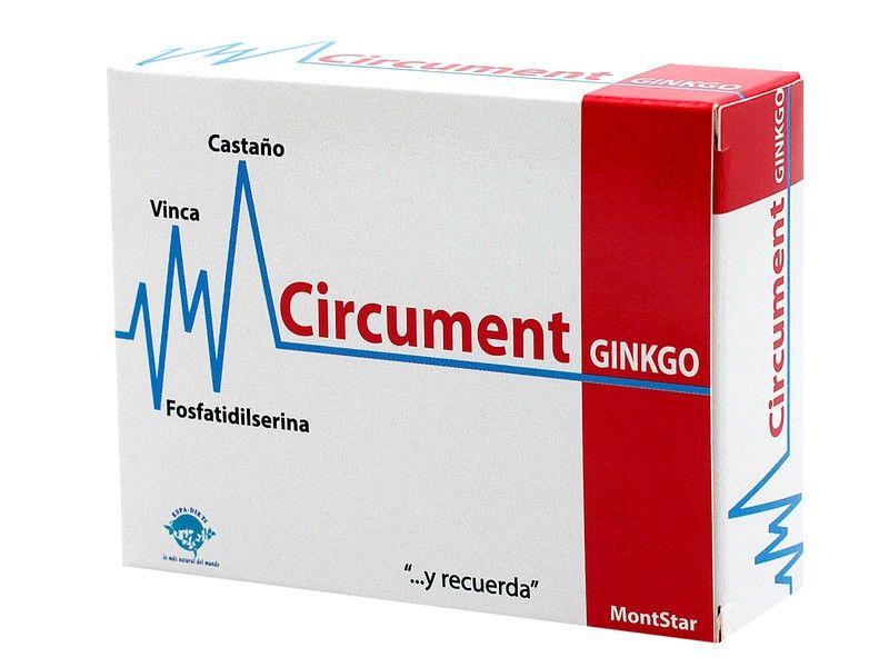 Circument ginkgo 504 mg 45 cápsulas 450034 circulatorio — La Dietética ...