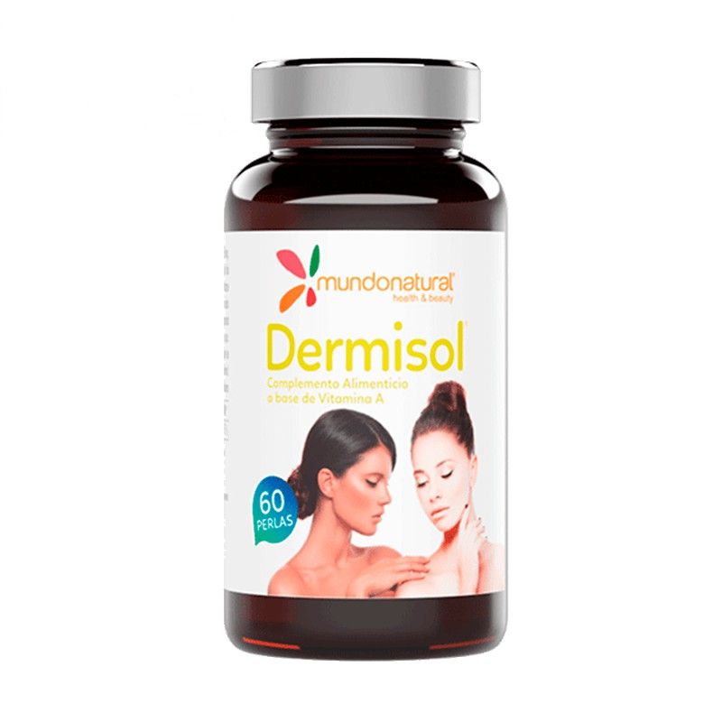Dermisol 60 perlas de Mundo Natural 594068 piel, cabello, uñas — La ...