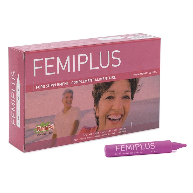 Femiplus Isoflavonas de Soja, Trebol Rojo, Salvia, — La Dietética Barcelona