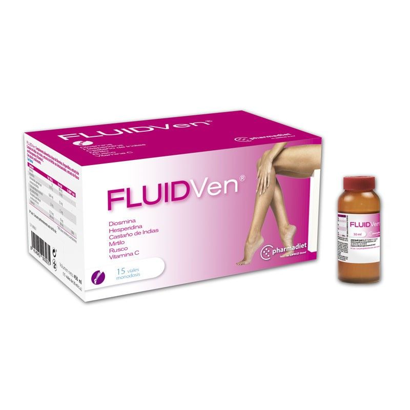 Fluidven 15 Viales de Masterdiet — La Dietética Barcelona
