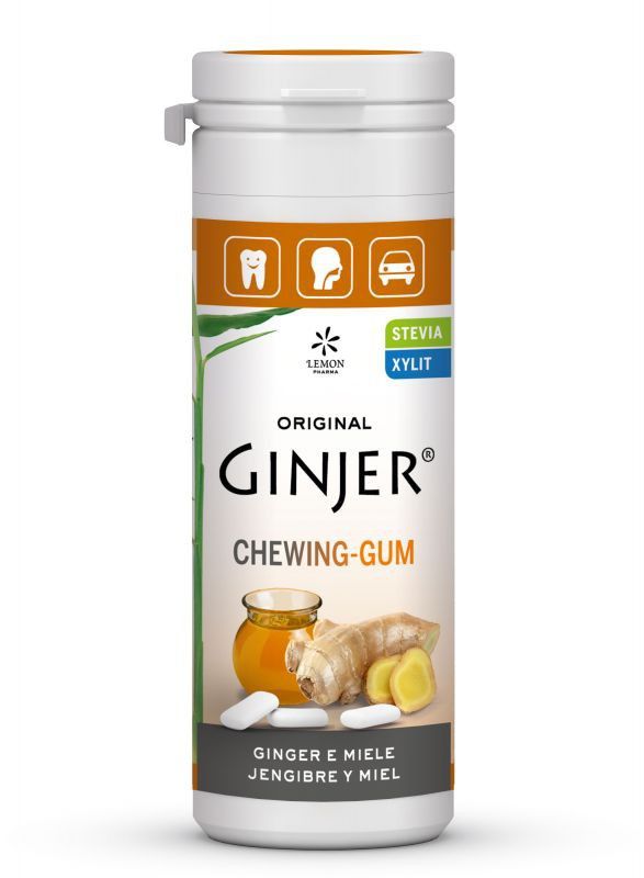 Ginjer Chicles Miel 30 g Stevia de Lemonpharm 408214 galletas — La ...