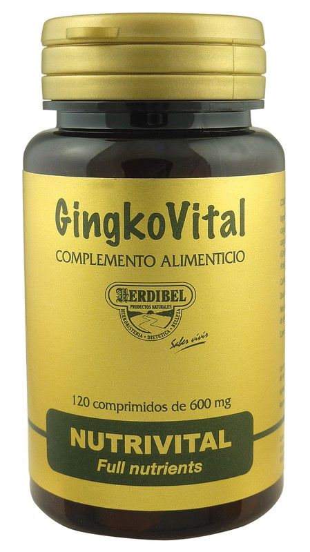 Ginkgovital 120 comprimidos 229257 circulatorio — La Dietética Barcelona
