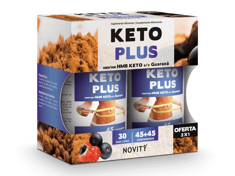 Keto Plus 45+45 comprimidos 408170 quema grasas — La Dietética Barcelona
