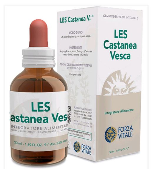 Les Castanea Vesca 50 ml de Forza Vitale 328132 extractos — La ...