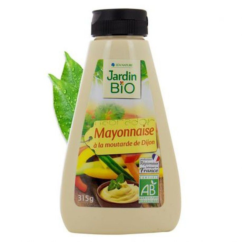 Mayonesa A La Mostaza de Dijon 315g de Jardin Bio 396568 salsa — La ...