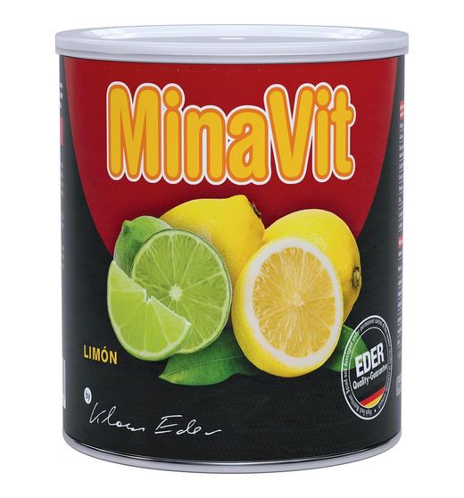 Minavit limón 450gr 18 litros 004558 multivitamínico — La Dietética ...