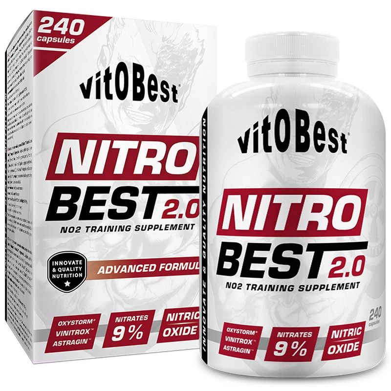 Nitrobest 20 240 cápsulas 045386 deporte — La Dietética Barcelona