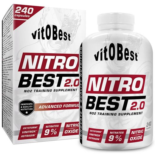 Nitrobest 20 240 cápsulas 045386 deporte — La Dietética Barcelona