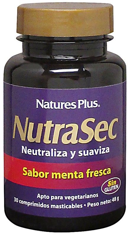 Nutrasec 30 comprimidos masticables 951006 aloe — La Dietética Barcelona