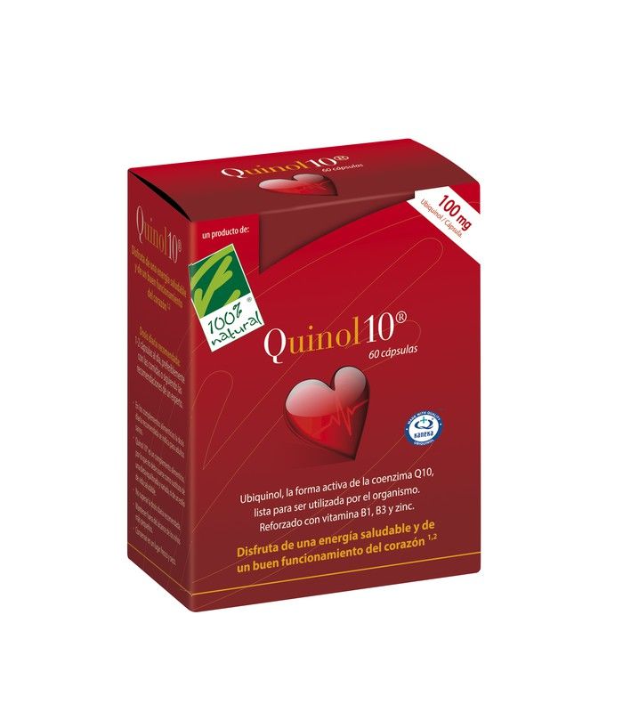 Quinol 10 60 cápsulas 100mg de 100%Natural 175051 Antioxidantes — La ...