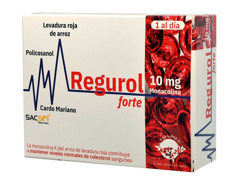 Regurol forte 30 cápsulas 451138 metabolismo — La Dietética Barcelona