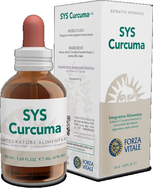 Sys cúrcuma 50 ml 328207 extractos — La Dietética Barcelona