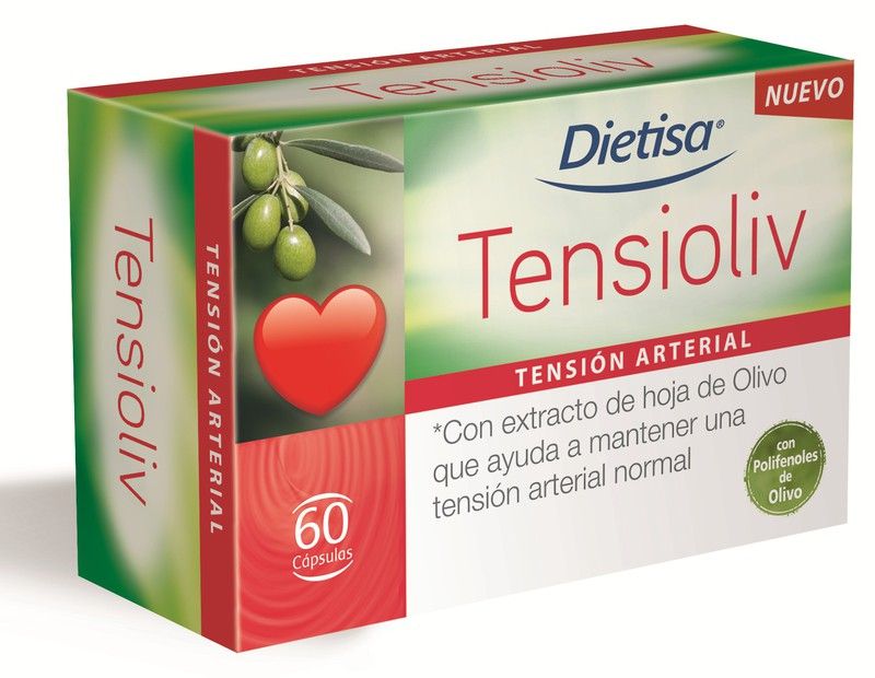 Tensioliv 60 cápsulas de Dietisa 342489 tension — La Dietética Barcelona